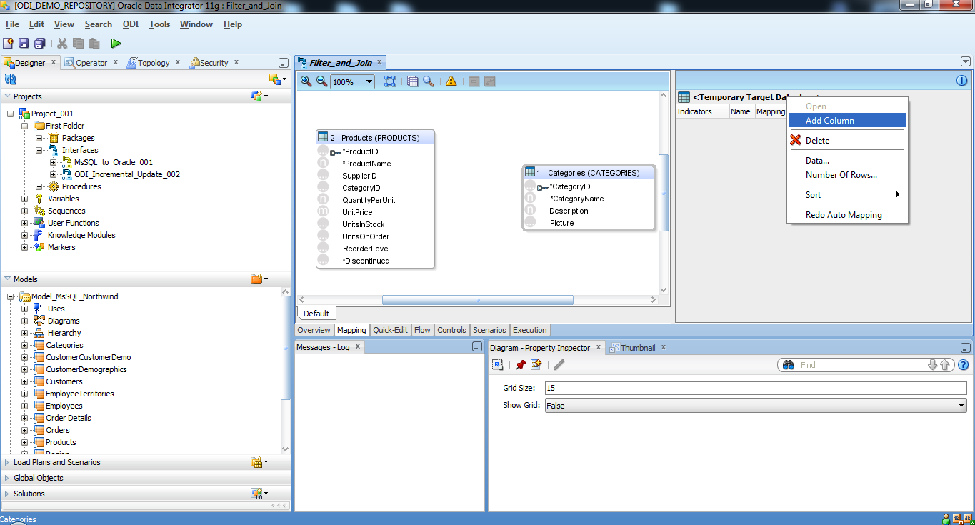 Oracle Data Integrator Filter ve Join - Mustafa Bektaş Tepe Mustafa ...