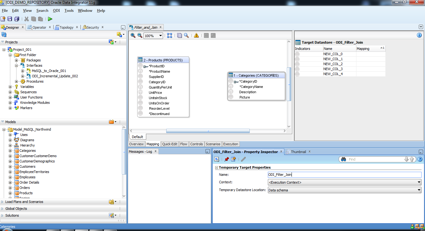 Oracle Data Integrator Filter ve Join - Mustafa Bektaş Tepe Mustafa ...