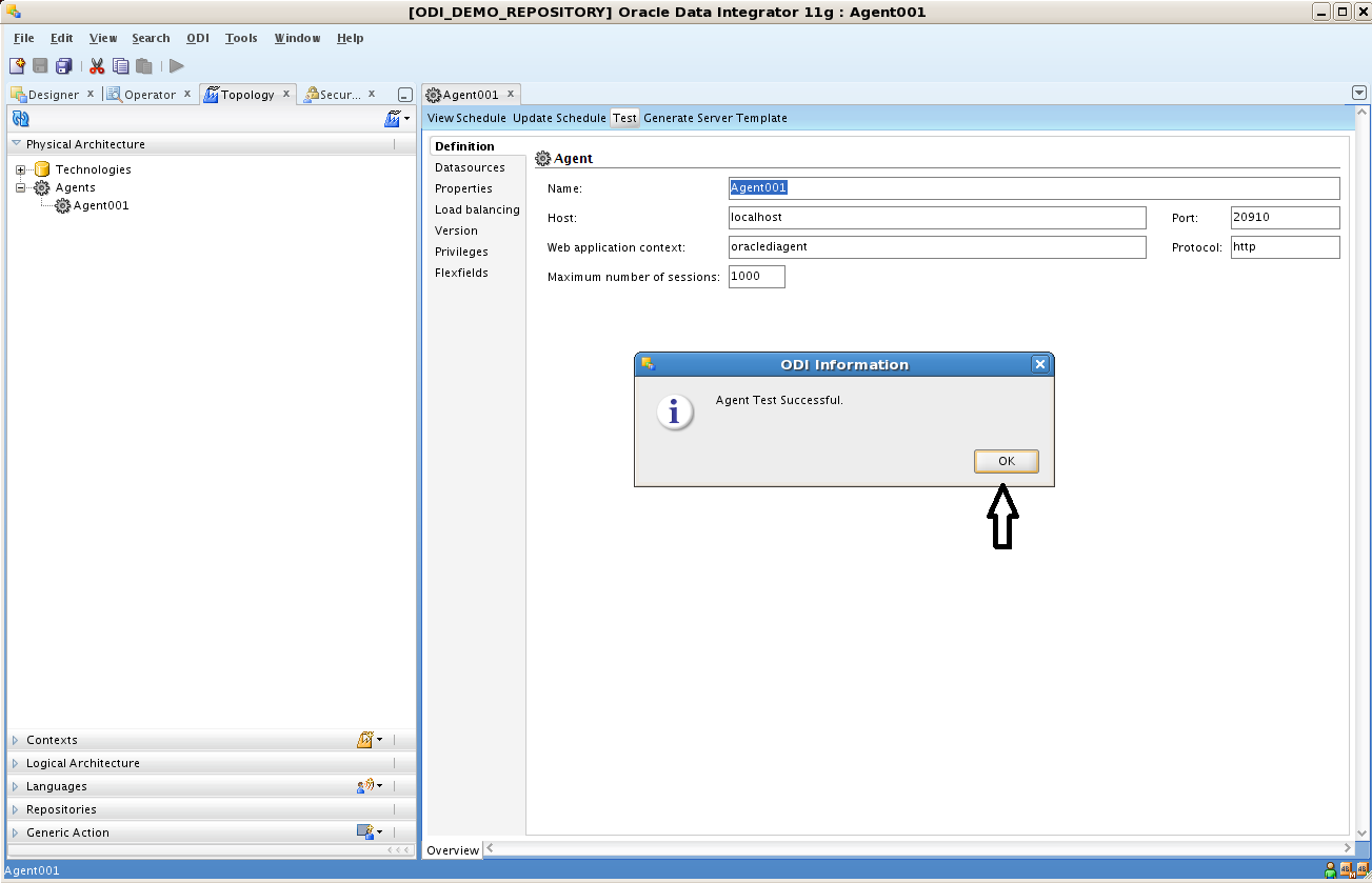 Oracle Data Integrator Scheduler - Mustafa Bektaş Tepe Mustafa Bektaş Tepe