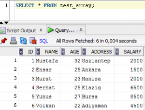 PL/SQL FONKSİYONLAR(FUNCTIONS) - Mustafa Bektaş Tepe Mustafa Bektaş Tepe